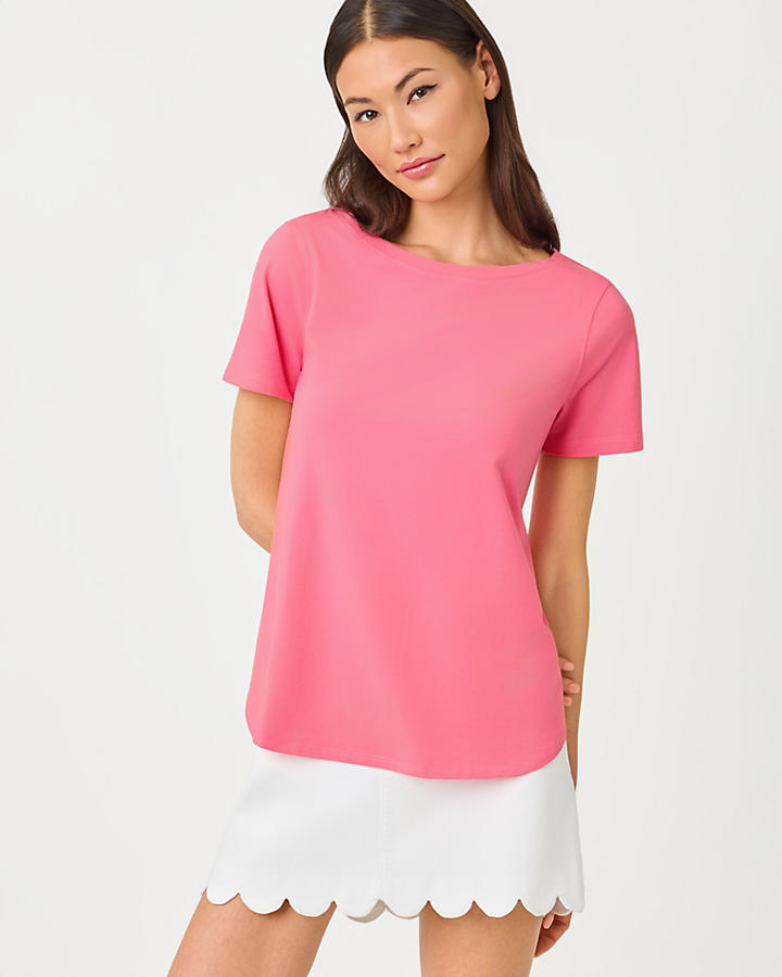 LILLY PULITZER® Lilly Pulitzer Key West Top - Short Sleeve T-Shirt